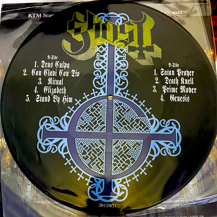 Ghost Opus Eponymous Vinyl Picture Disc | Papa's Rock and Roll Parlor